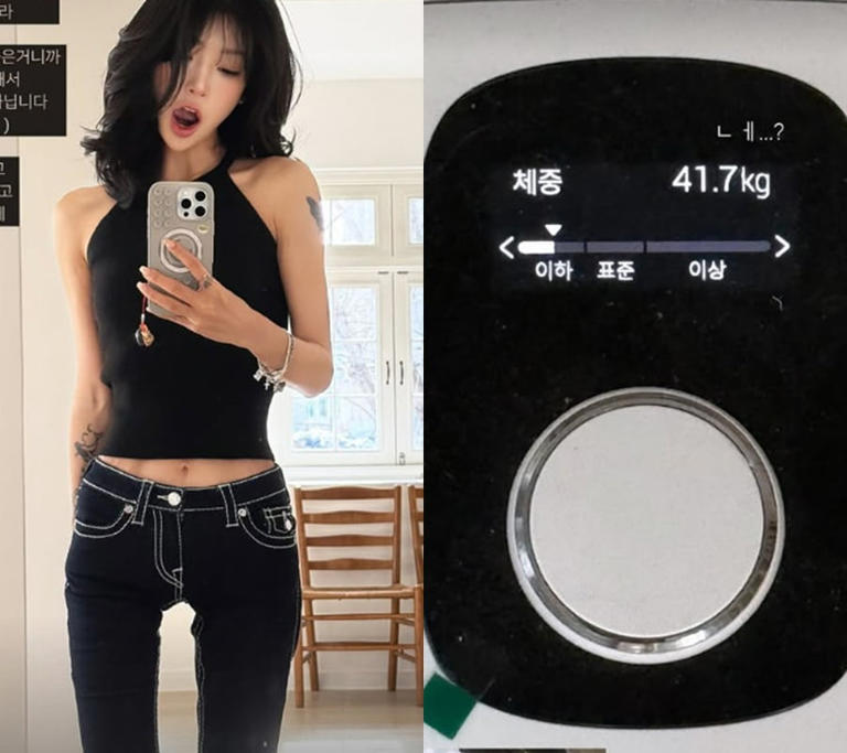 '170cm' 최준희, 살 더 빠져 41kg '표준 이하'…"허벅지 얇아야 옷 뽀대나"