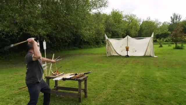 We Tested Deadly Medieval Weapons of War In a Special Collaboration ...