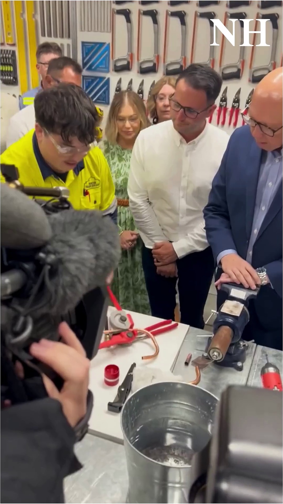 Peter Dutton Hunter Trade College