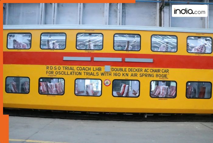 India's first double-decker train, operates between THESE two cities ...