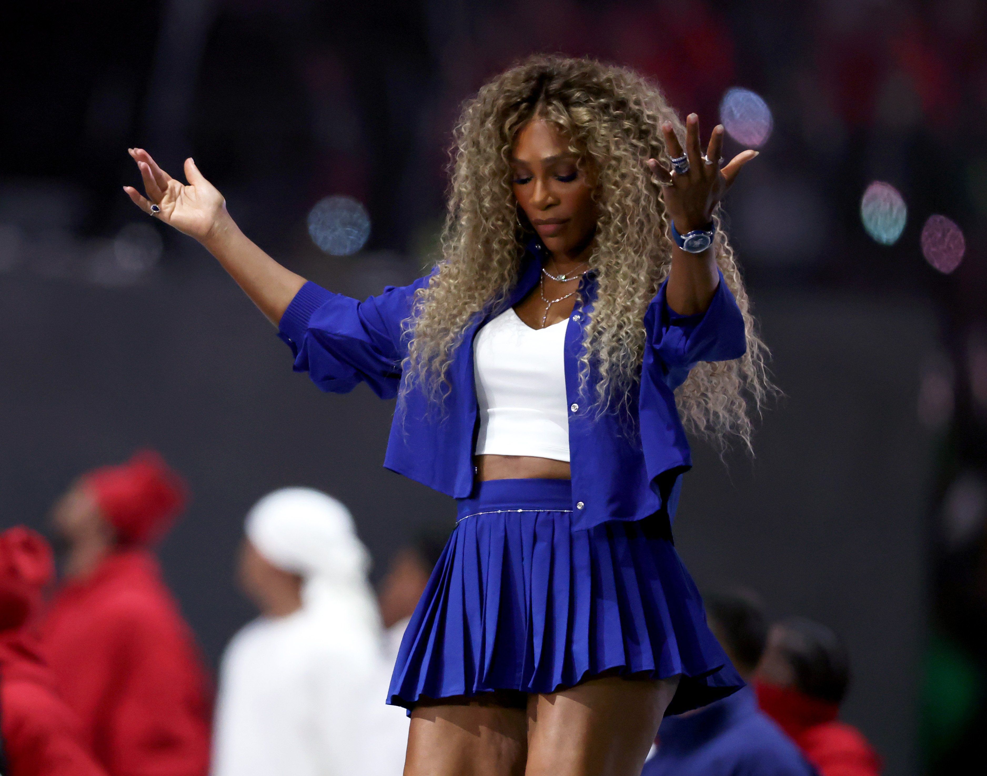 Serena Williams confirms whether Super Bowl crip walk was directed at Drake