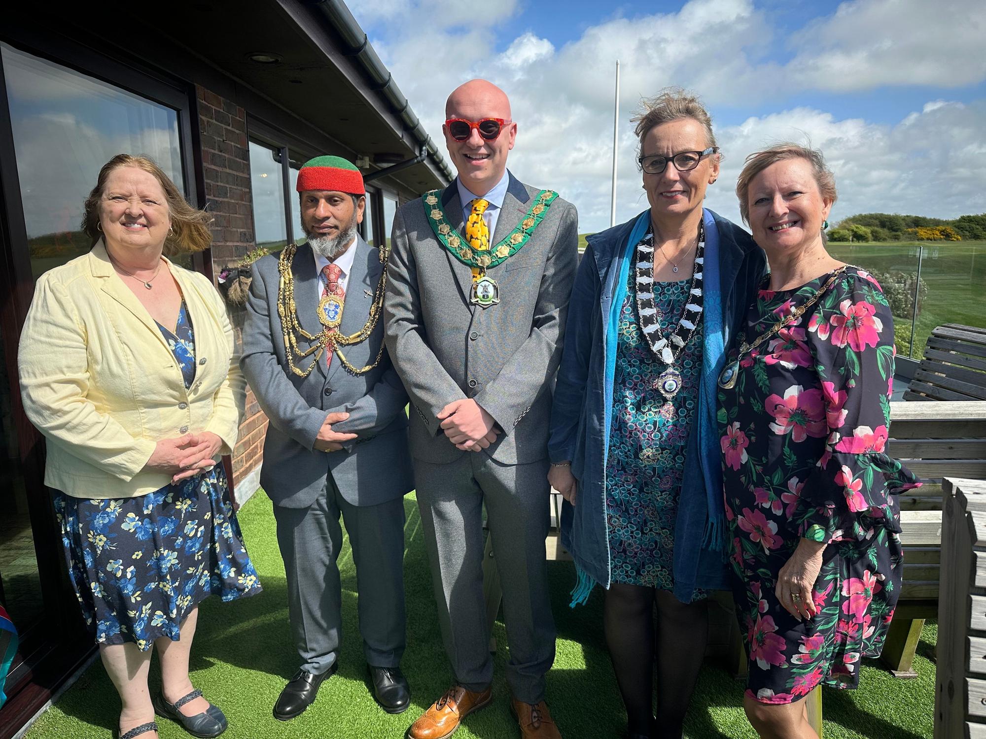 Polegate Mayor joins meeting of Sussex Mayors Association