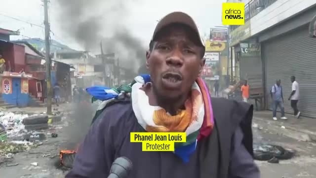 Protesters in Haiti demand protection against gangs