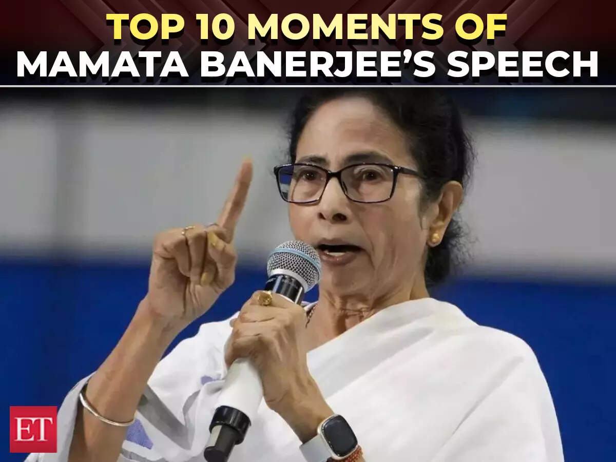 From slamming PM Modi, Amit Shah to boycott Waqf Act, top 10 moments of Mamata Banerjee’s speech