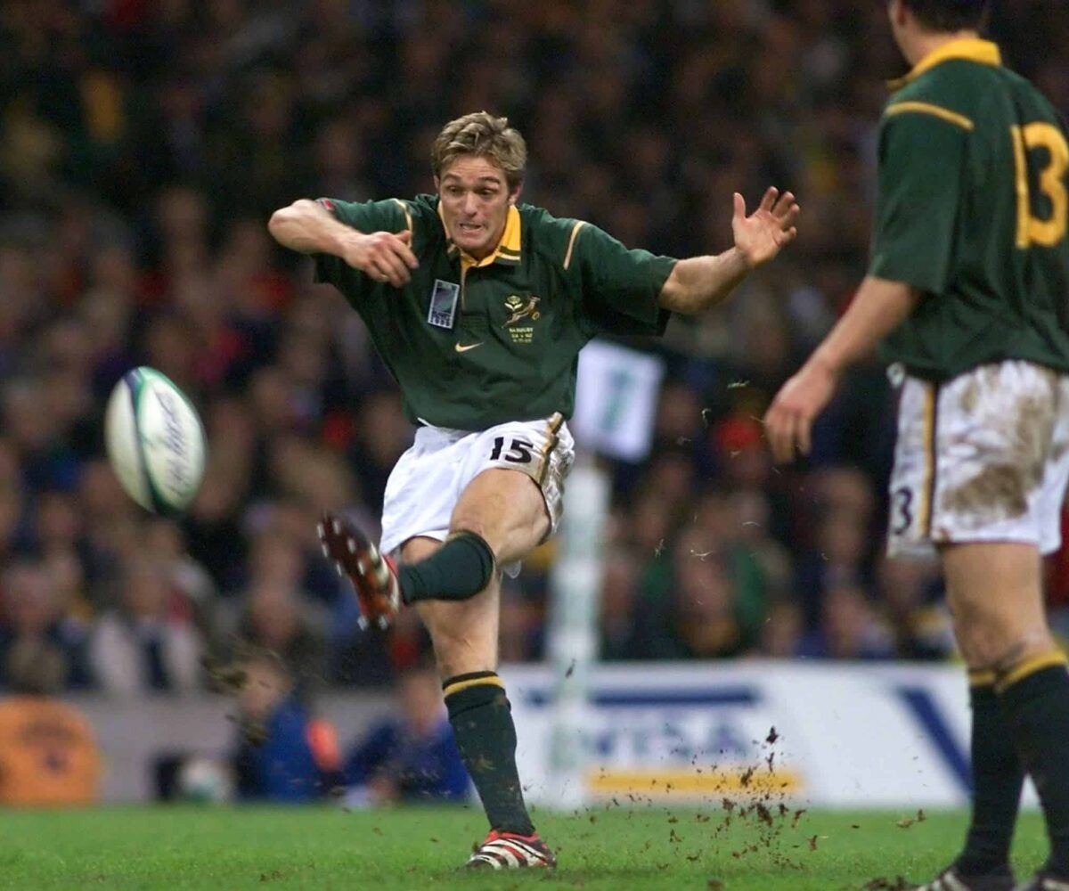 Where is Springbok point-machine Percy Montgomery in 2025?