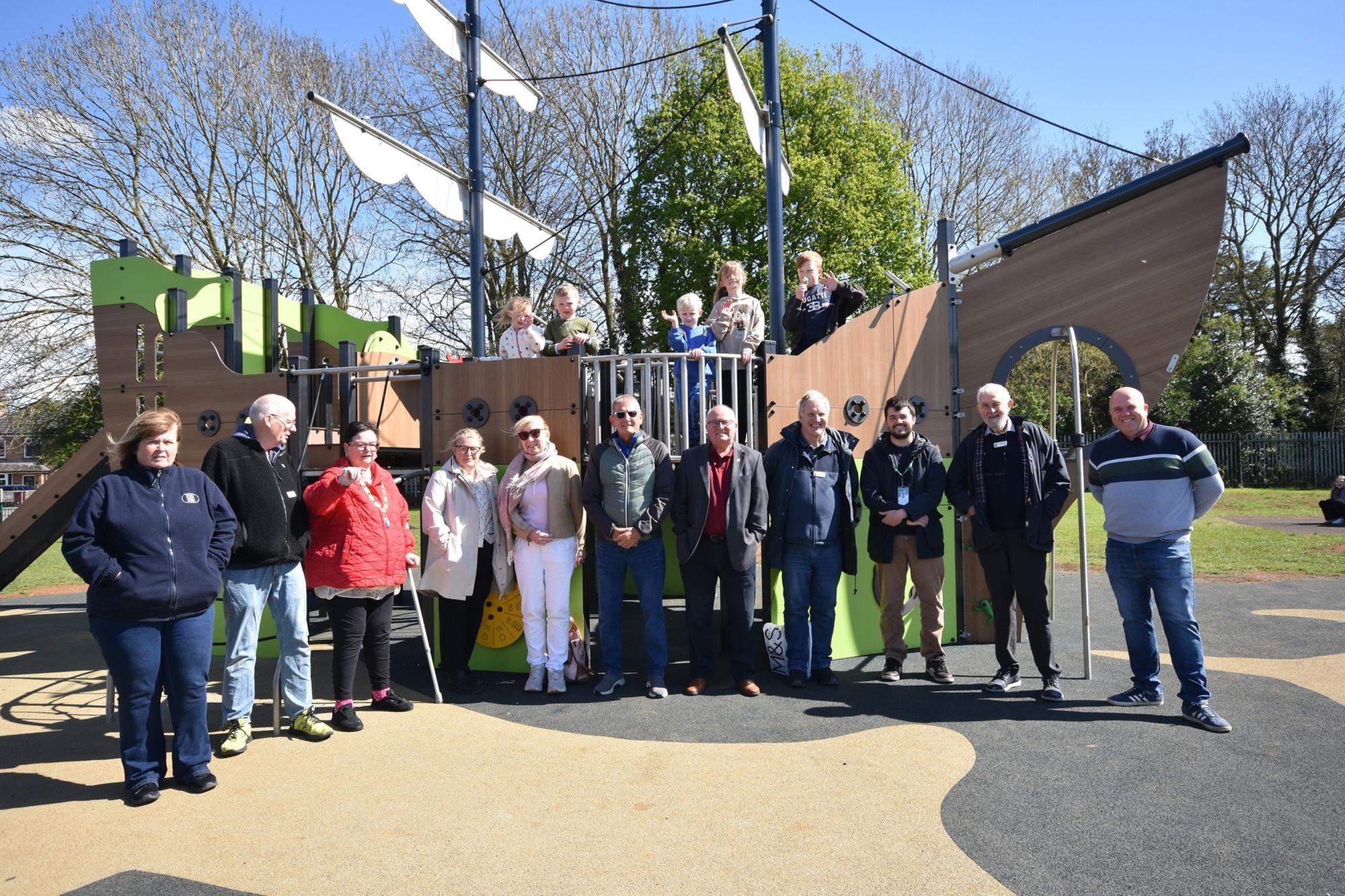 All aboard for fun at new £126k play area in Spilsby