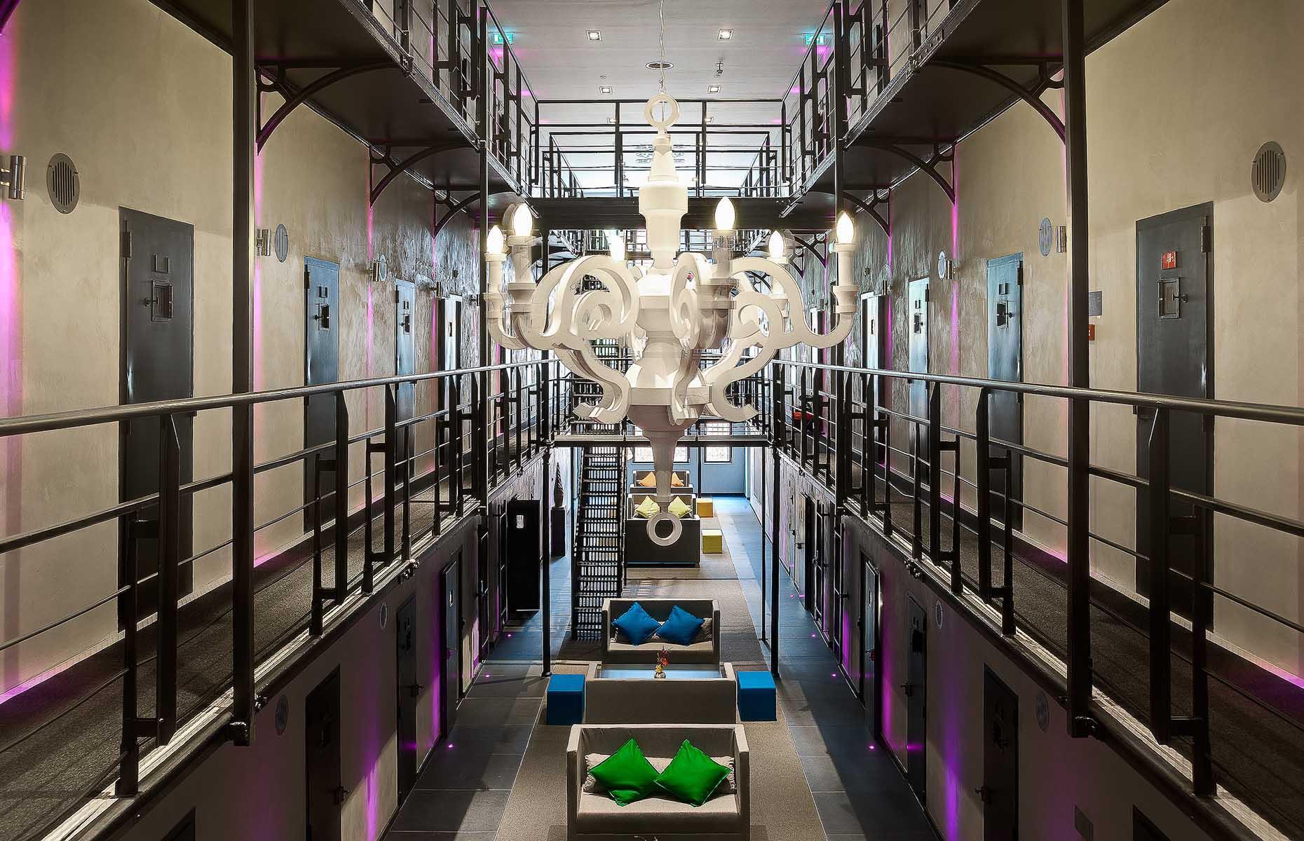 Would you dare sleep in a jail cell turned hotel suite?