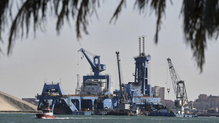 Egypt's revenue from the Suez Canal plunged sharply in 2024