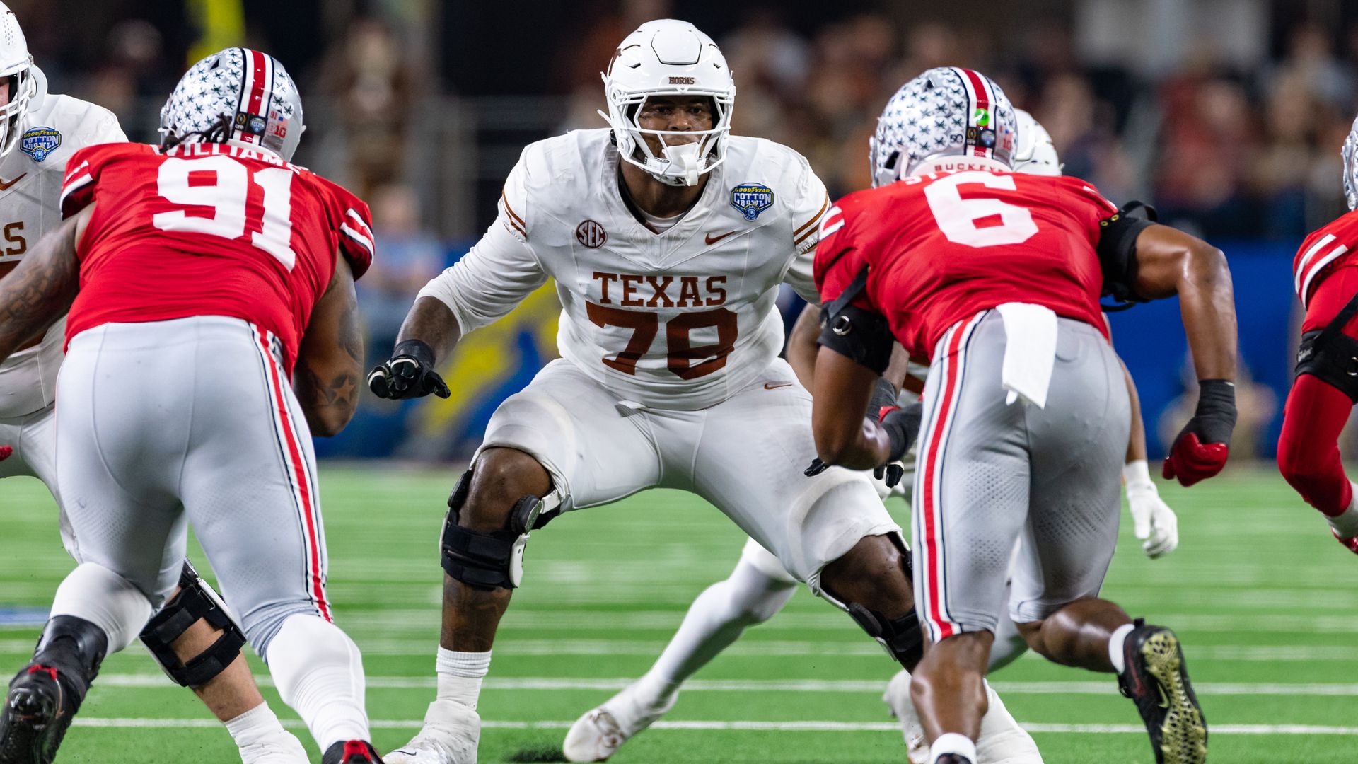 Patriots draft profile: Kelvin Banks Jr. is a Day 1 starter at tackle ...