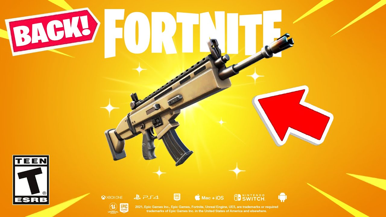 Ali-A Returns to Fortnite With the SCAR
