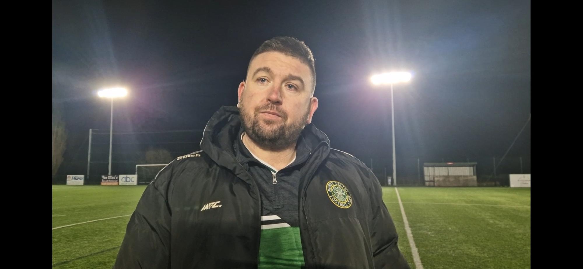 ‘We’re not there to make up the numbers’ says Newry Celtic boss Stephen ...