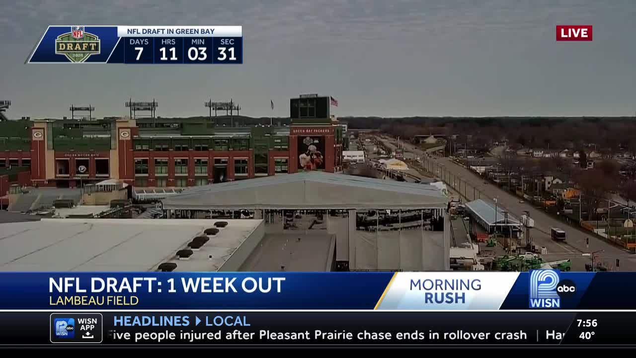 NFL Draft concert series concludes with Brad Paisley at Lambeau Field