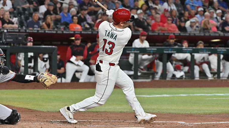 Tim Tawa's First Career Home Run Punctuates D-backs' Series Win