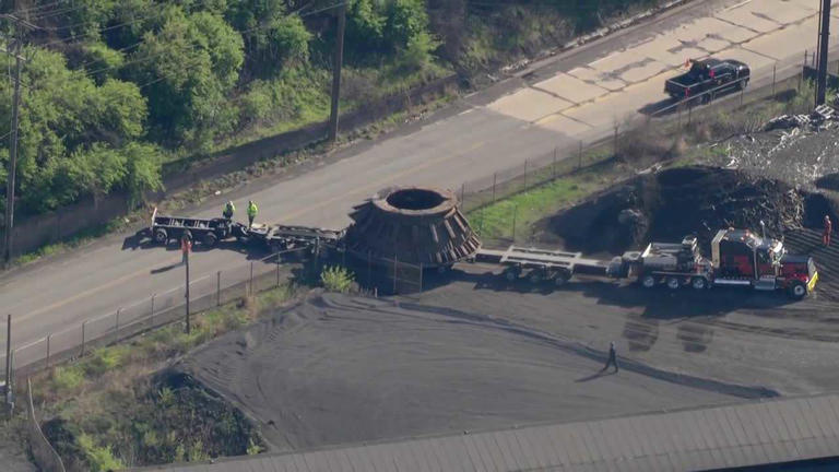 Massive 150-ton superload to travel through Western Pennsylvania ...