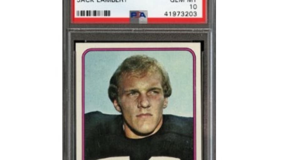 Steel Curtain Gems: 1976 Topps Football Jack Lambert PSA 10 - A Rare Find
