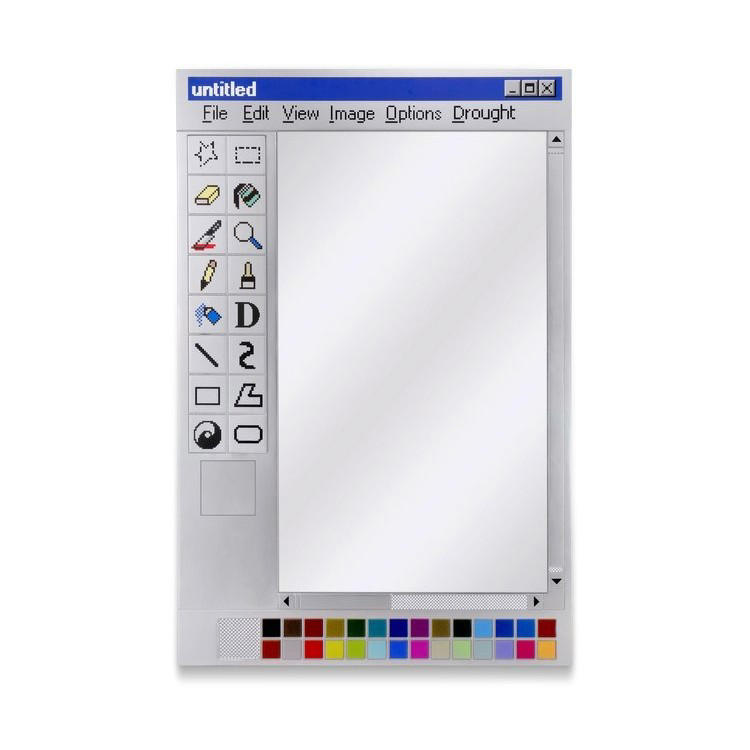 This mirror wraps your reflection inside Microsoft Paint — but you only ...