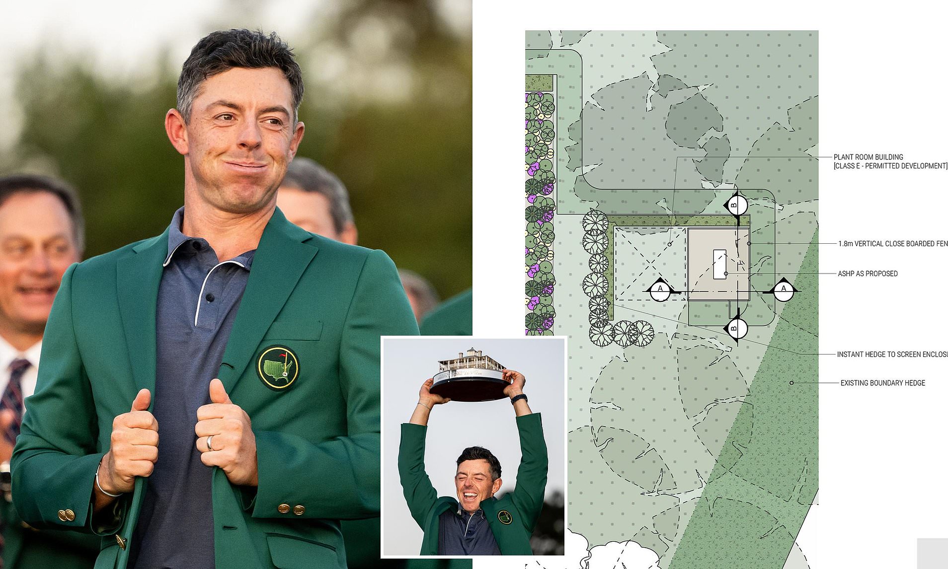 Roy McIlroy secures second victory in a week in swimming pool battle