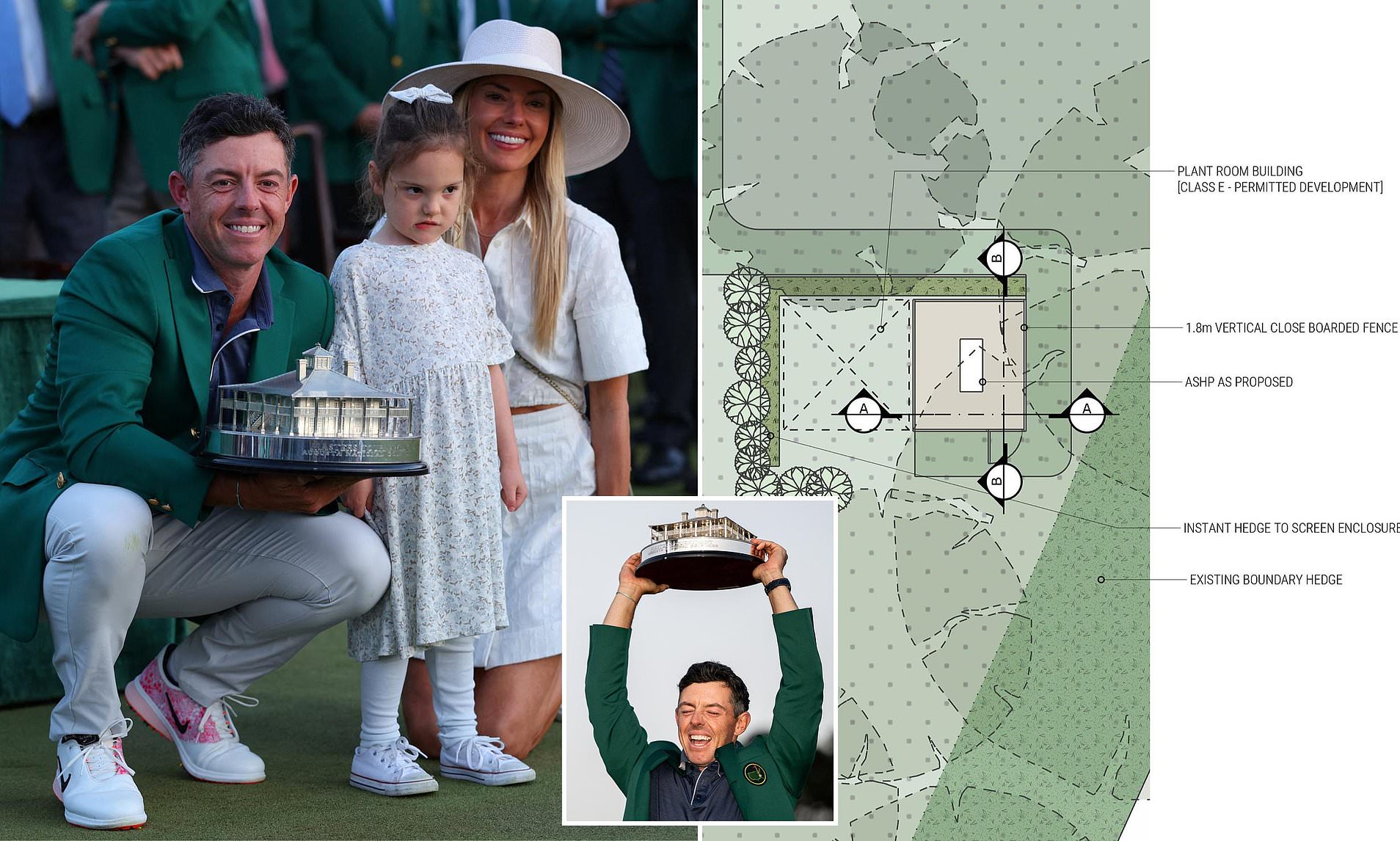 Rory McIlroy secures second victory in a week in swimming pool battle