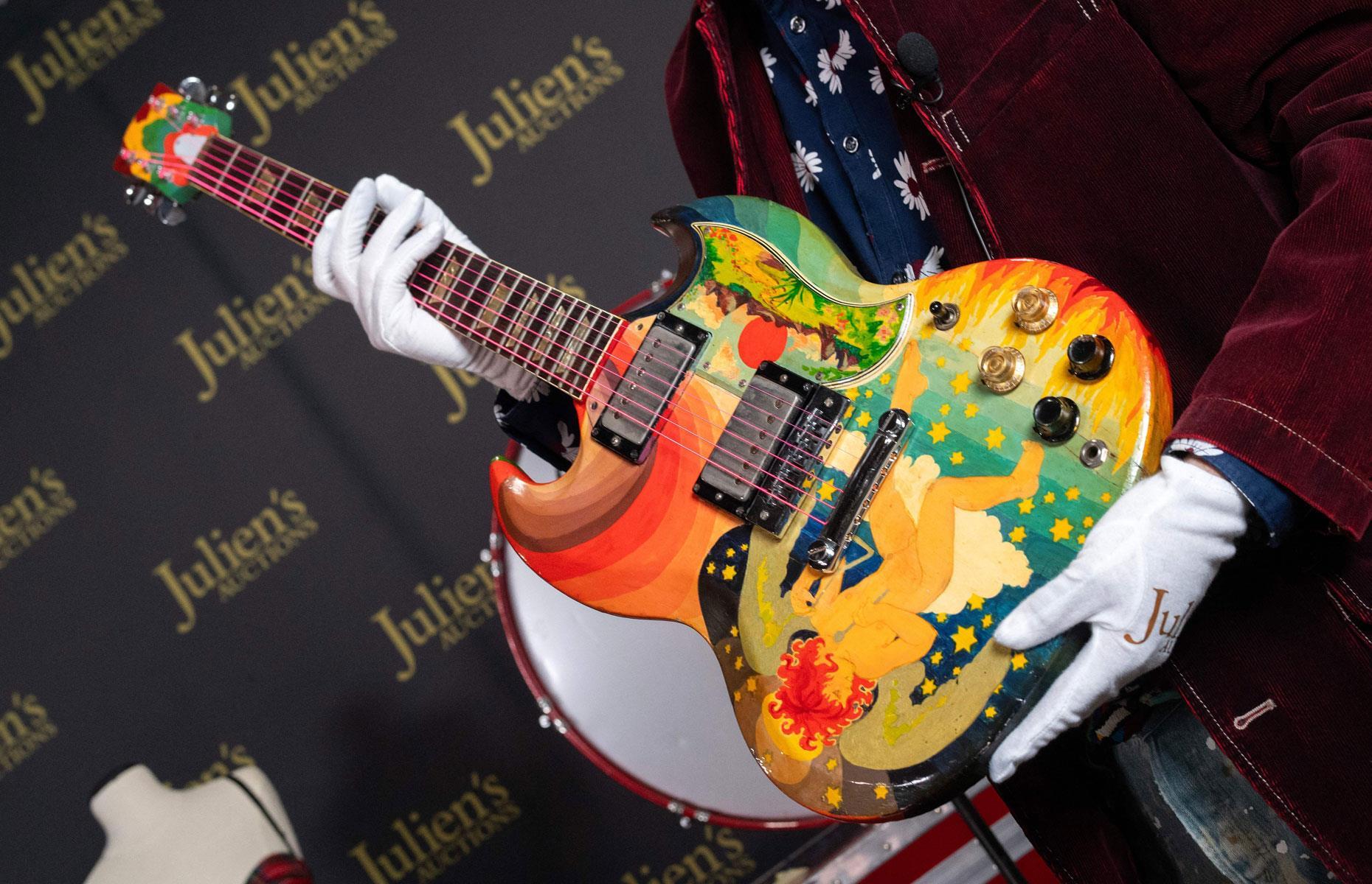 21 famous guitars that sold for staggering sums