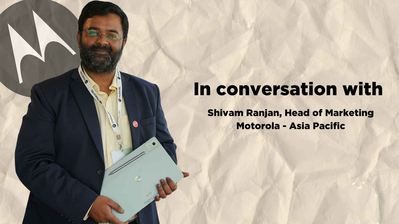 We want to be part of customer’s lifestyle: Motorola’s Shivam Ranjan on ecosystem expansion