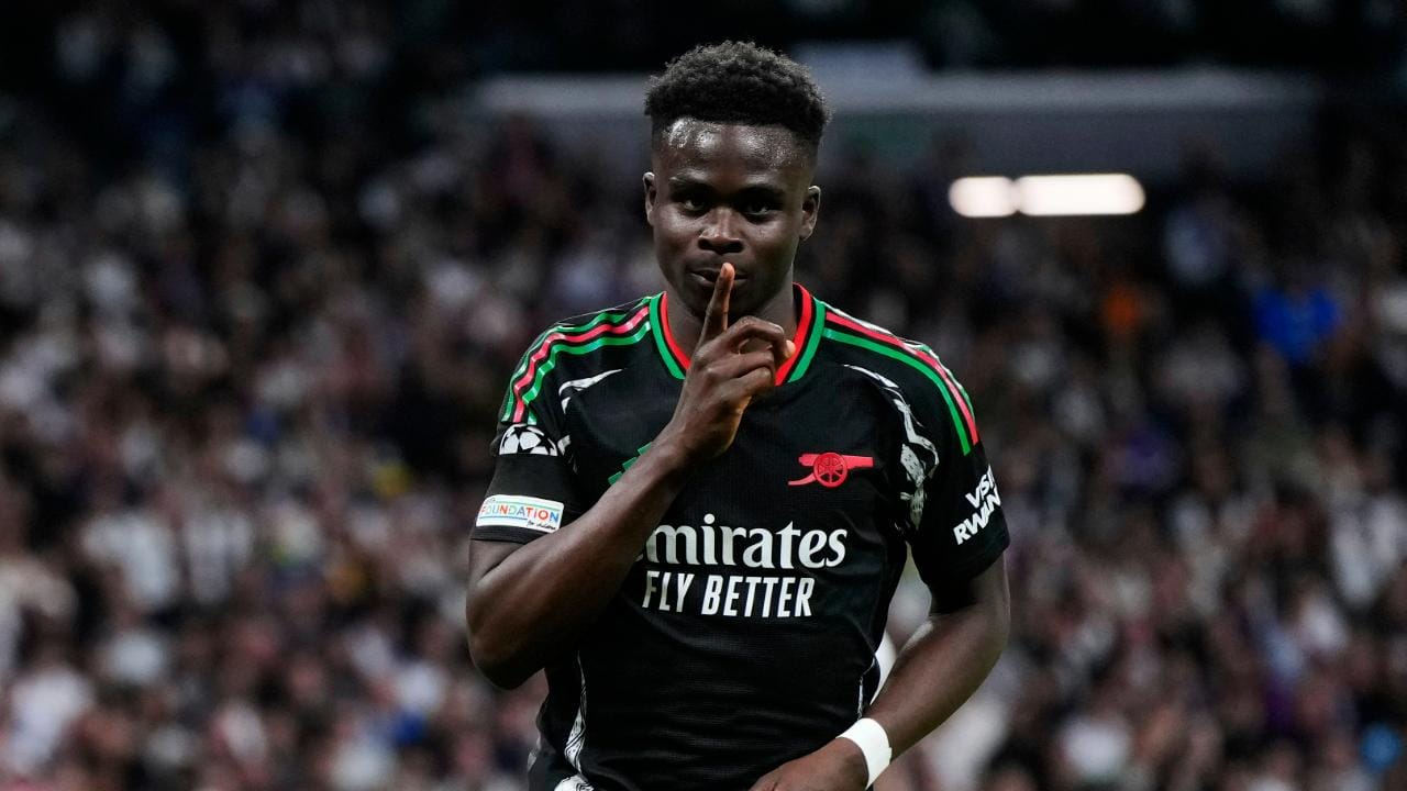 Saka como Henry no Bernabéu e Arsenal aponta à segunda final da Champions