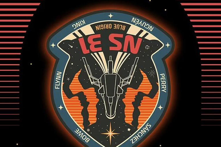 Katy Perry's space patch sparks bizarre claims of 'satanic ritual'