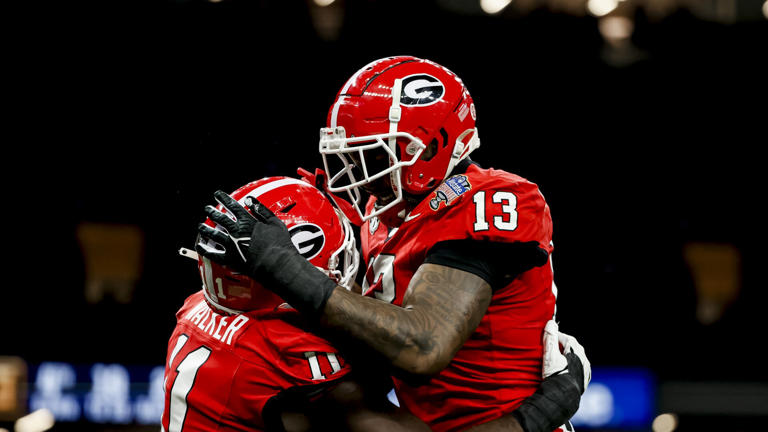 Georgia edge rushers Jalon Walker, Mykel Williams working out for teams ...