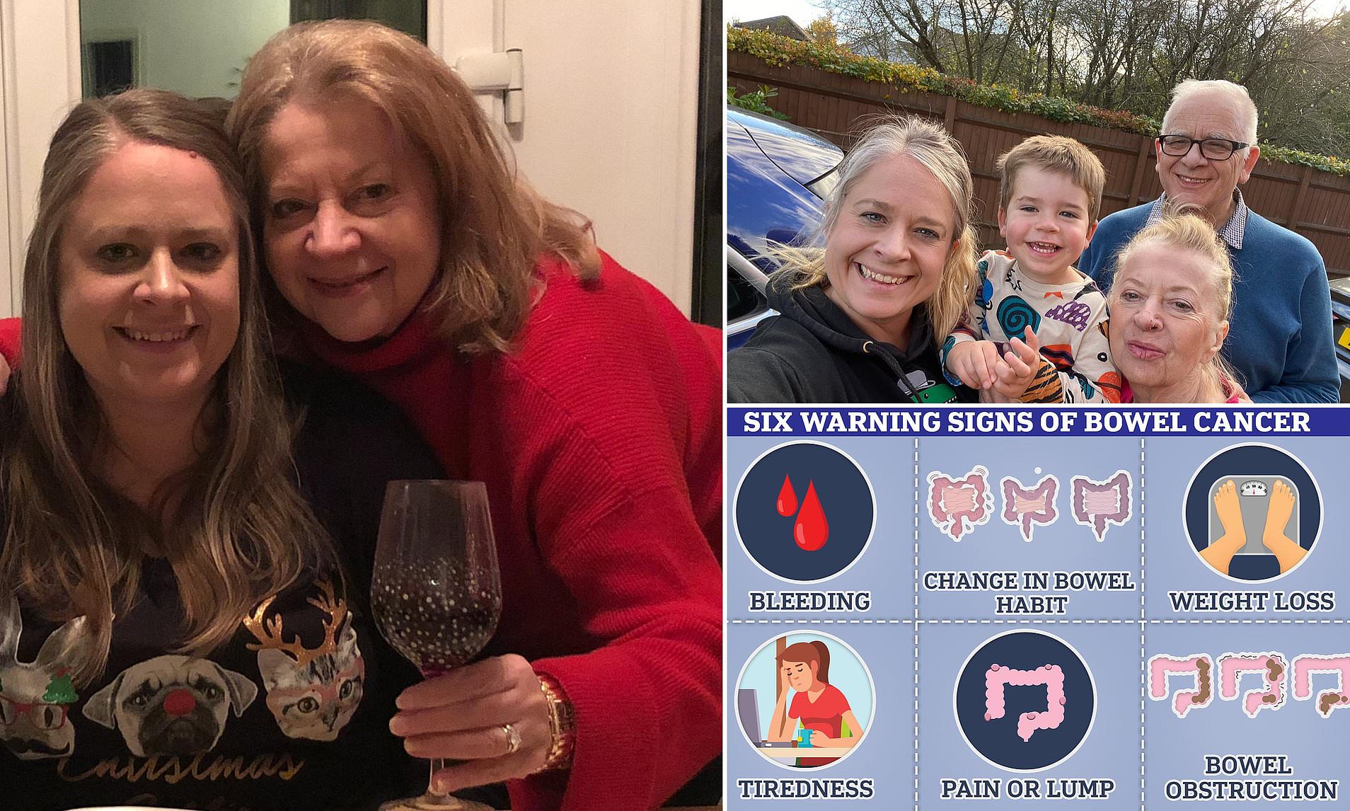 The only sign of bowel cancer that killed woman in a year