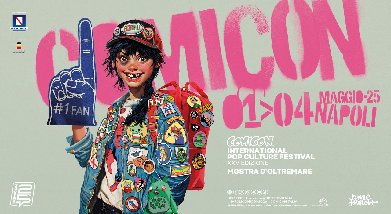 Comicon 2025, il programma completo: tutti gli eventi della 25esima ...