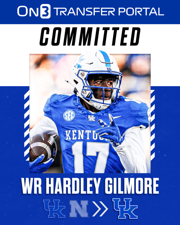 Former Kentucky WR Hardley Gilmore transferring back to Wildcats