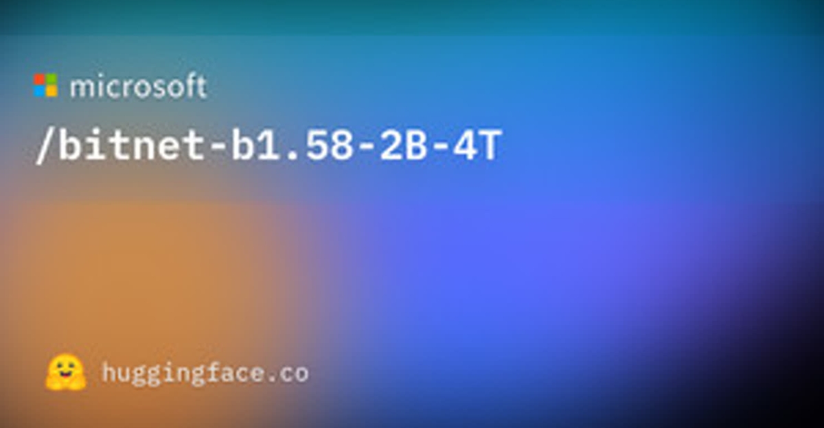 MS, CPU에서 실행하는 초고효율 AI 모델 '비트넷' 출시