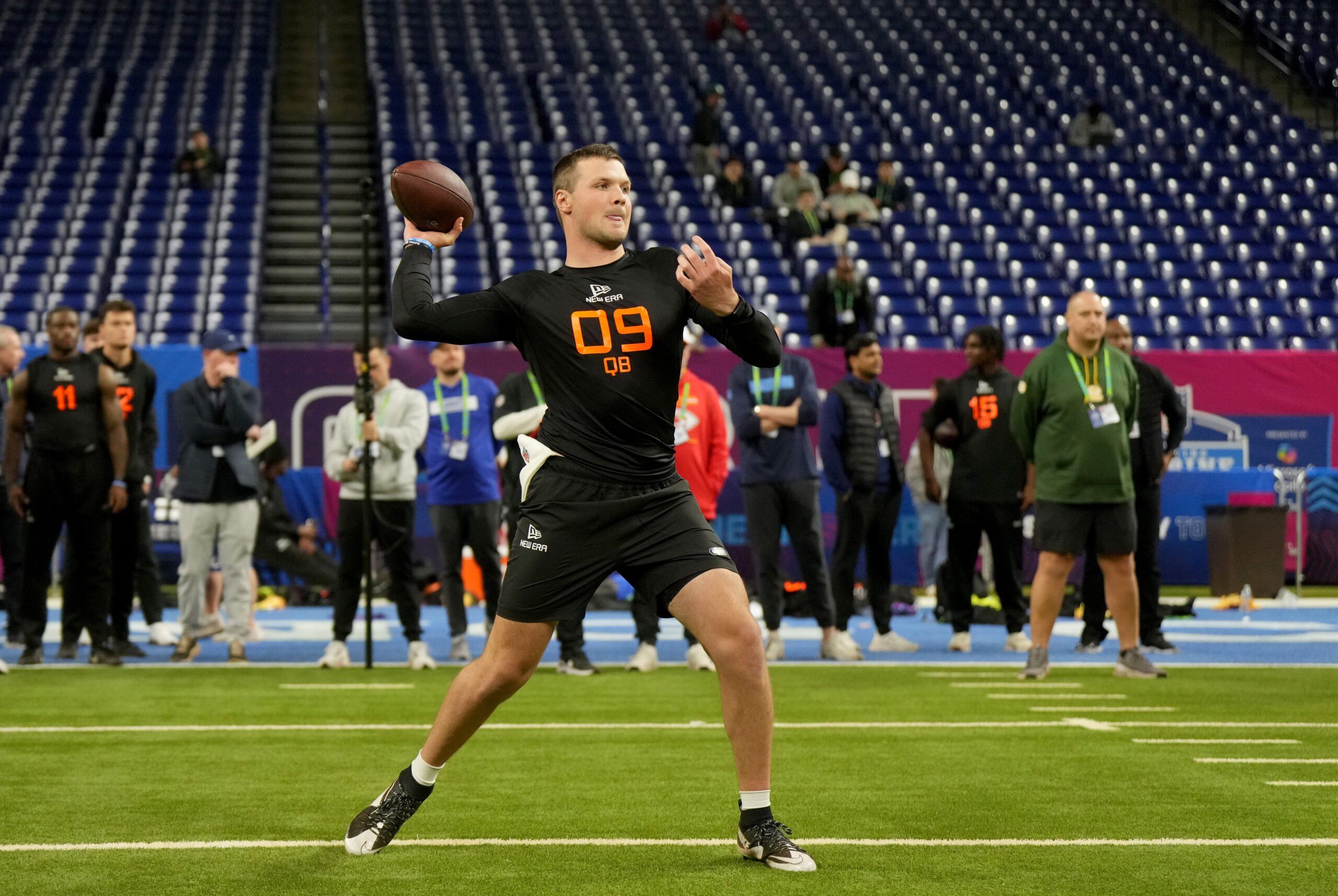 Giants hosted intriguing mid-round quarterback prospect