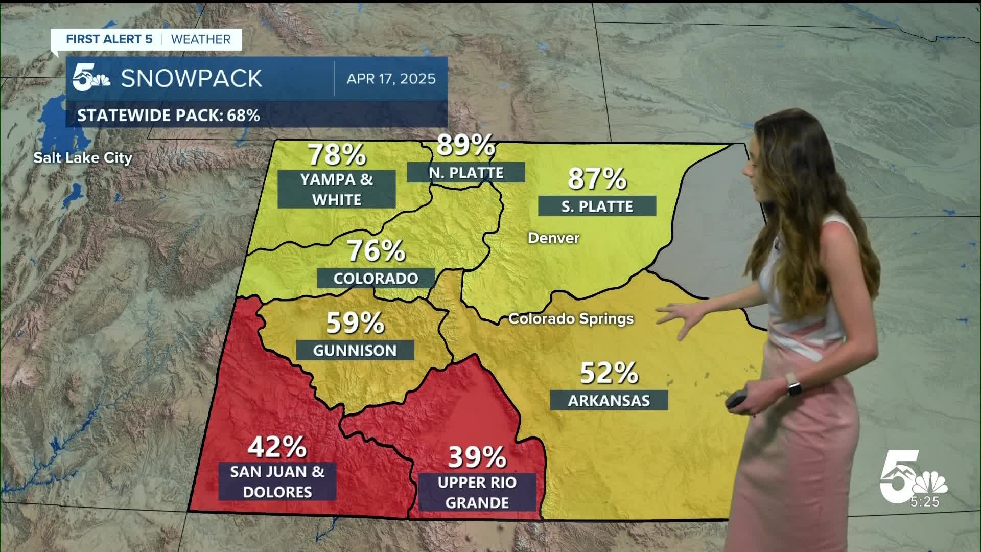 Colorado Snowpack: Late spring storm to improve Colorado's snowpack