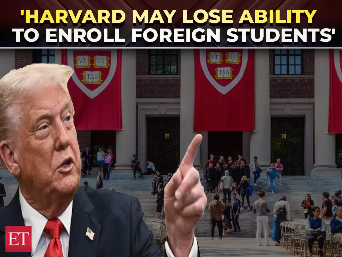 Trump's administration says Harvard may lose ability to enroll foreign ...