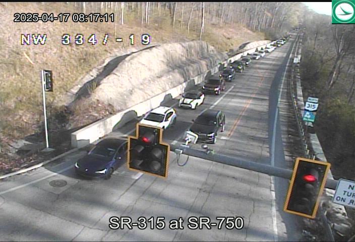 State Route 315 reopens after overturned flatbed truck closed road in ...