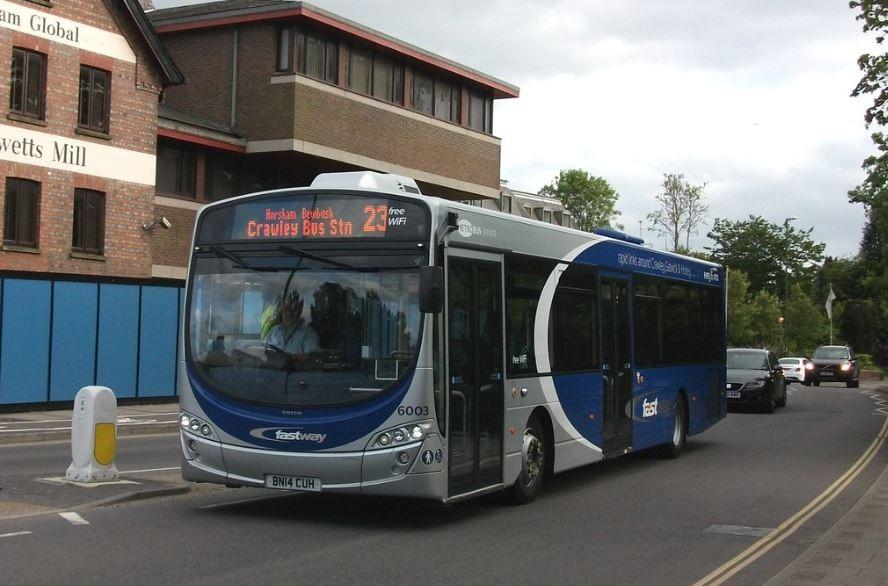 Bus service improvements announced for Horsham and Crawley