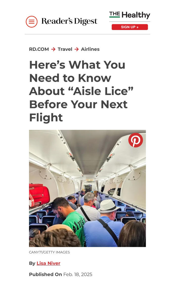 Reader's Digest: All about Aisle Lice