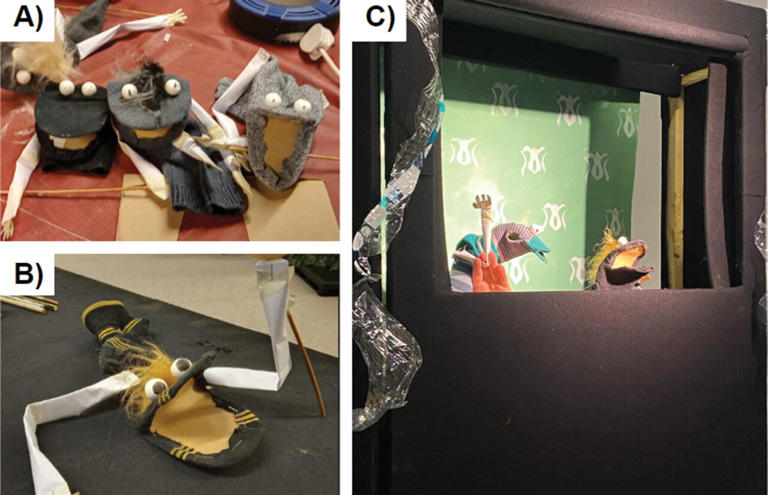 Using puppets to communicate innovative enzyme science