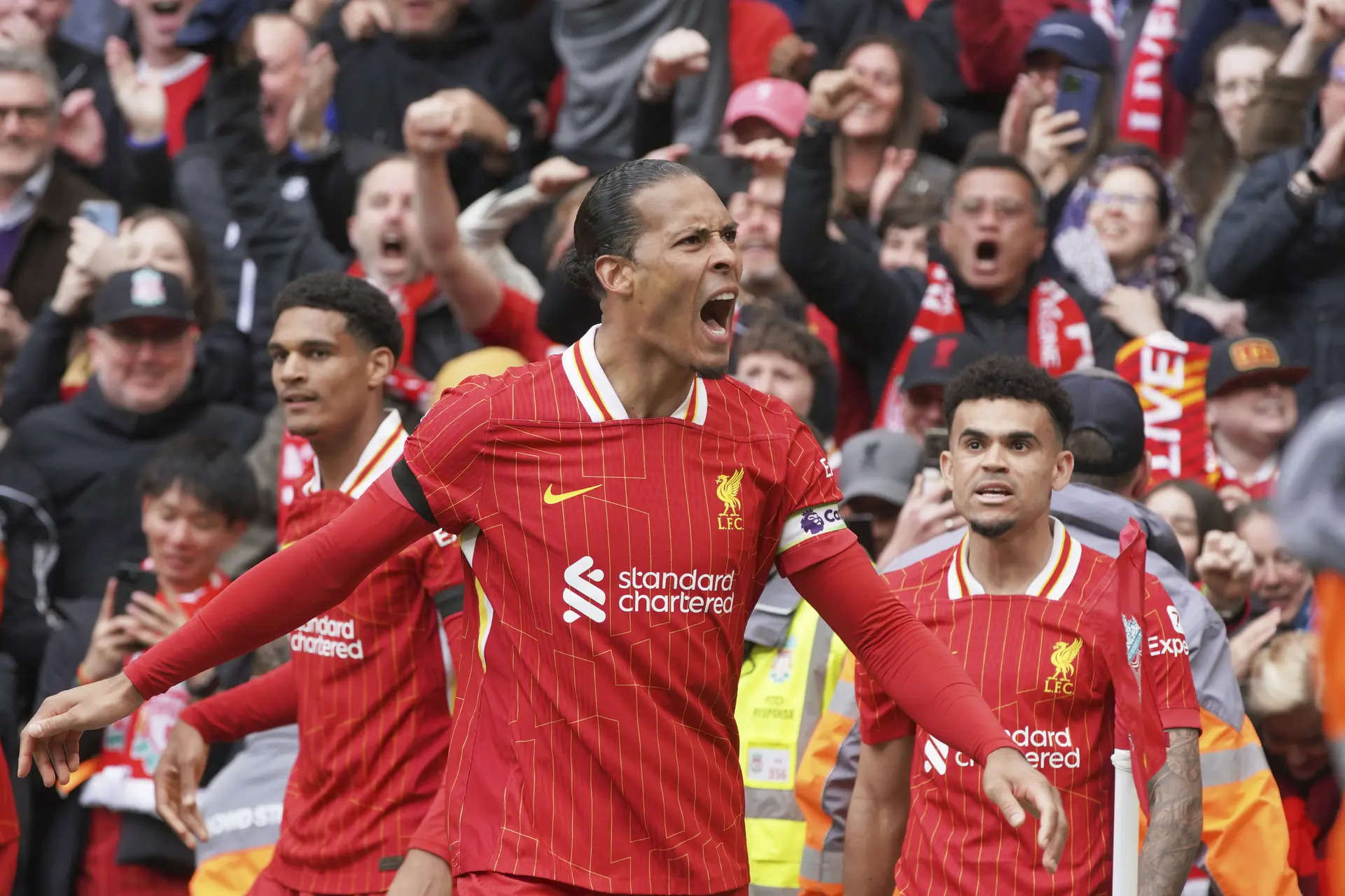 Virgil van Dijk signs new Liverpool contract to extend stay until 2027