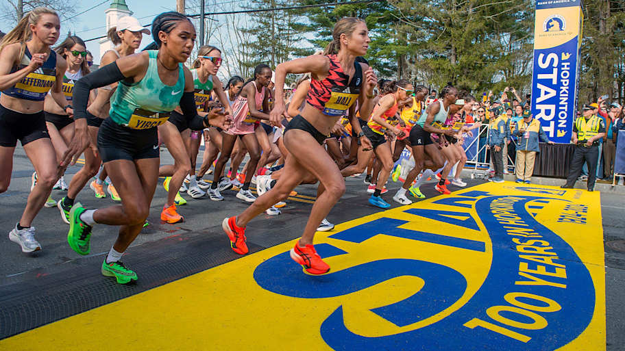 2025 Boston Marathon Start Times - Broken Up by Waves
