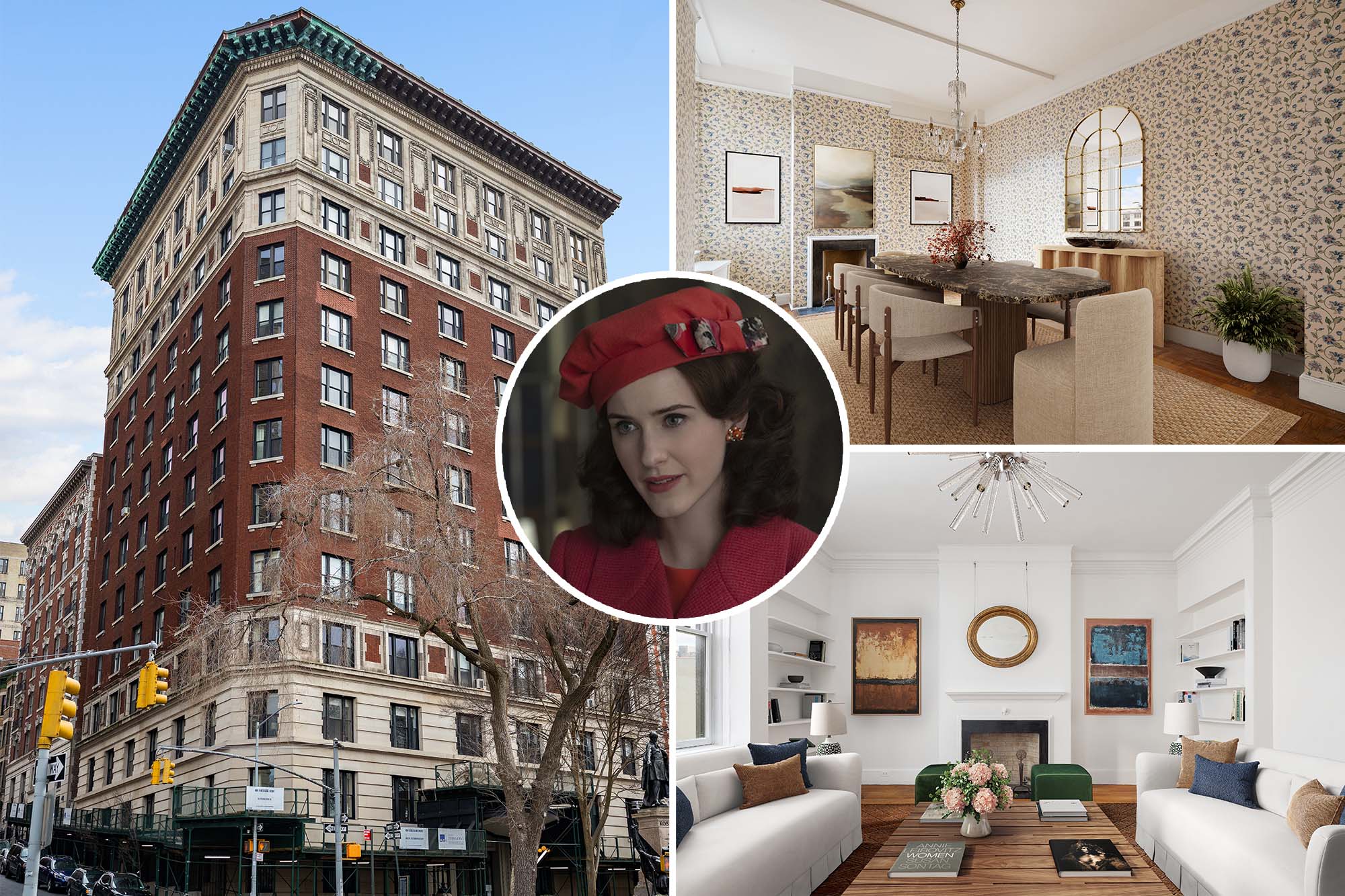 Uptown NYC apartment featured in ‘The Marvelous Mrs. Maisel’ lists for ...