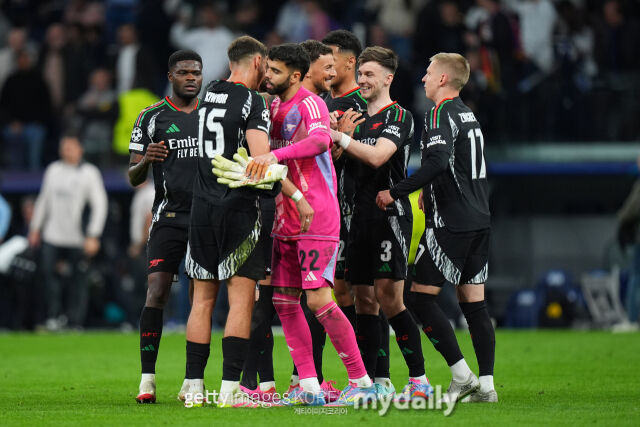 '제2의 벵거' 아르테타가 해냈다! 16년 만에 UCL 4강 진출...아스날, 레알 마드리드에 1, 2차전 합계 5-1 '대승'