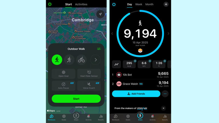 I did 10,000 steps a day for a month - these are the walking apps that ...