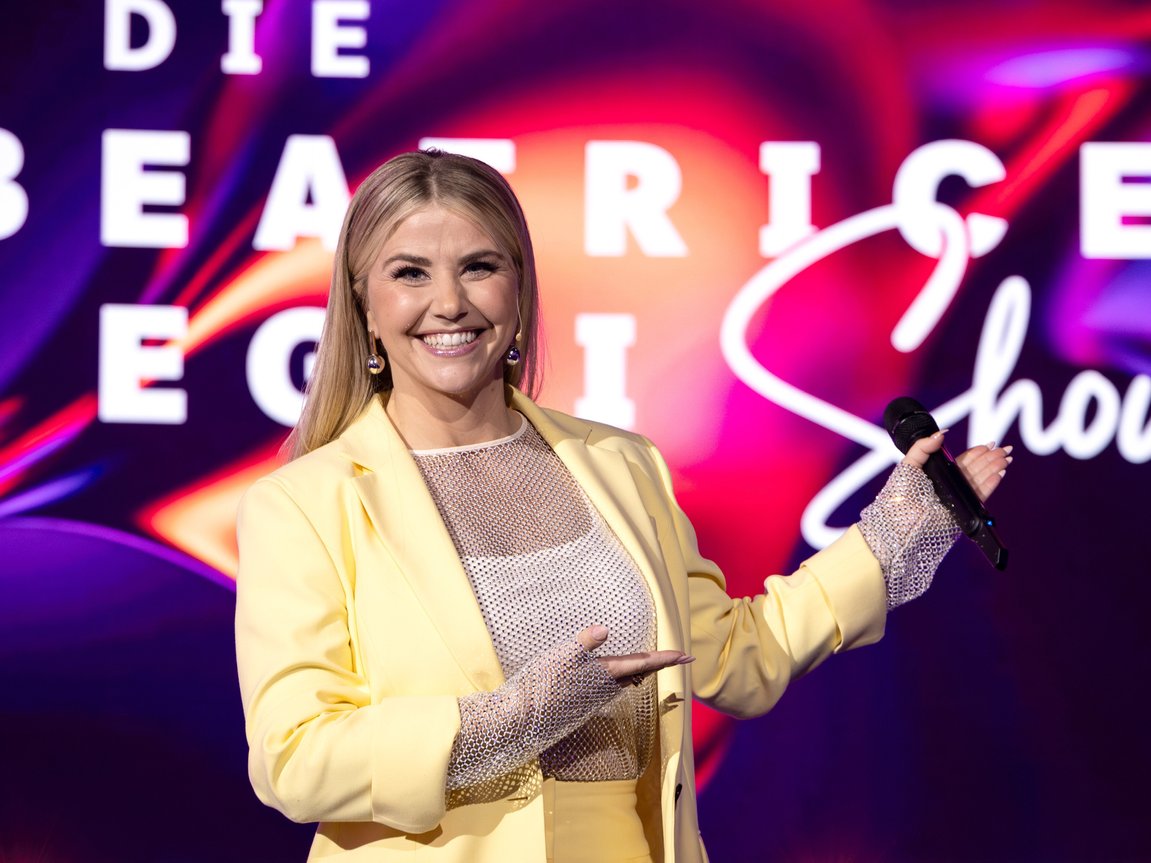 Pinched nerve: Beatrice Egli had to rehearse for TV show lying down