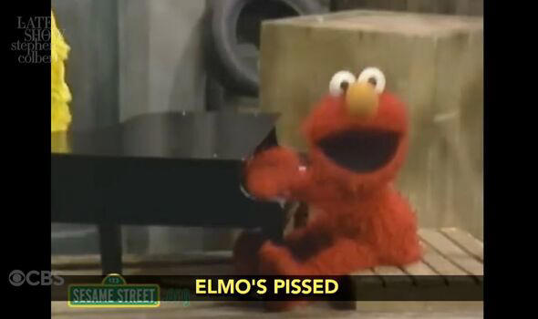 Elmo drops a Trump diss track on the Late Show amid funding cuts to PBS