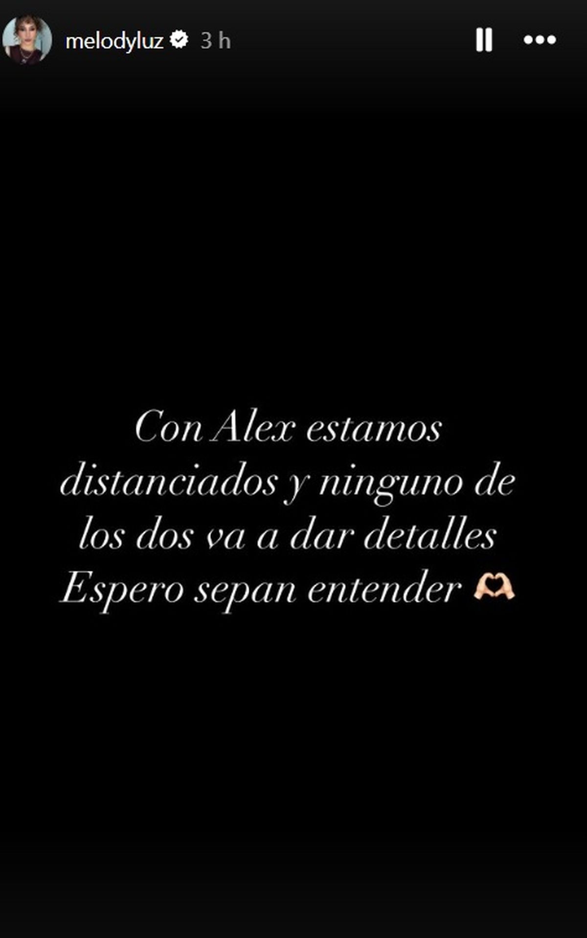 Alex Caniggia reveló detalles de su separación con Melody Luz: "Cada ...