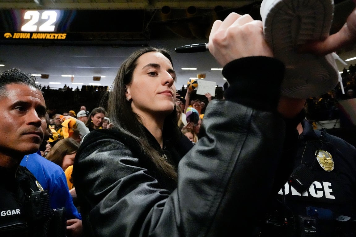 Caitlin Clark’s ripple effect on women's basketball, in photos