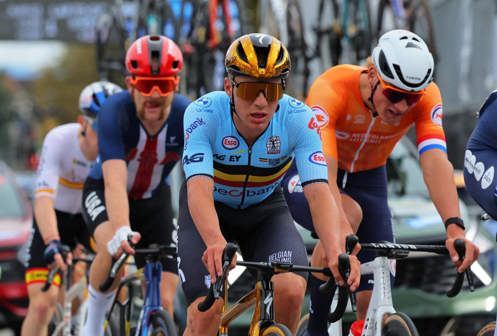 Warum Rad-Star Evenepoel froh ist, kein Tennisspieler zu sein