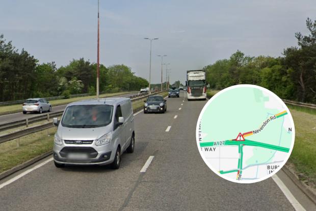 Delays building as A127 blocked after reports of crash in south Essex