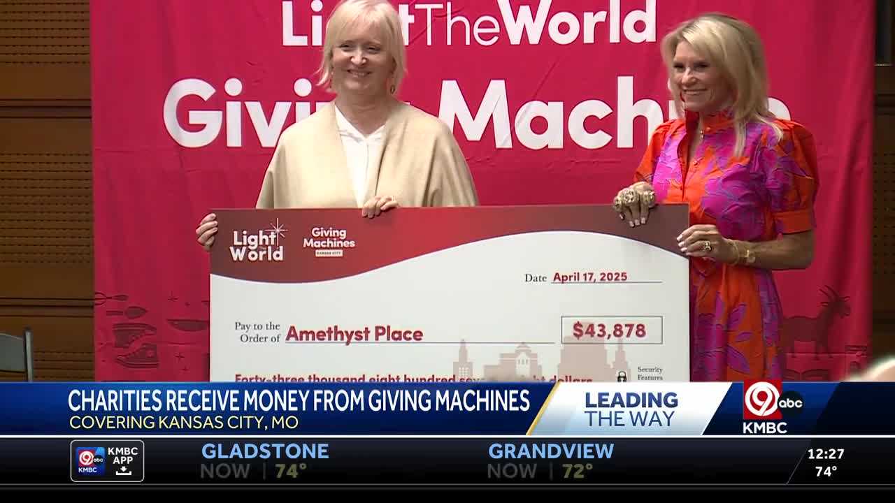 Kansas City's holiday Giving Machines raise $265,000 for local charities